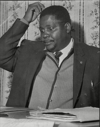 Joshua Nkomo Leader Founder Zimbabwe African Editorial Stock Photo ...