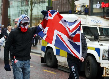 Loyalist Protest Rally March Editorial Stock Photo - Stock Image ...