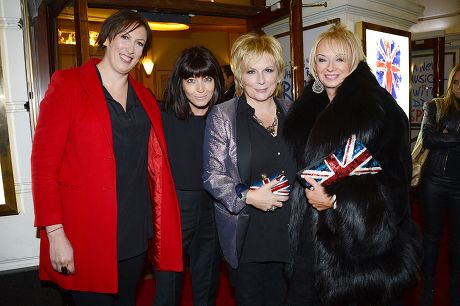 Miranda Hart Claudia Winkleman Jennifer Saunders Editorial Stock Photo ...