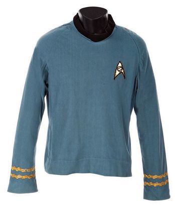 Blue Tunic Worn By Spock Original Editorial Stock Photo - Stock Image ...