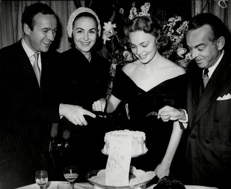 David Niven Actor Wife Hjordis Tersmeden Editorial Stock Photo - Stock ...