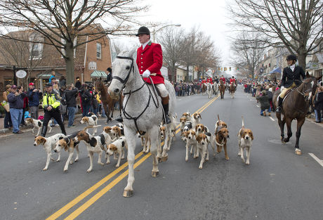 The Middleburg Hunt Club's Christmas Parade, Virginia, America - 01 Dec ...