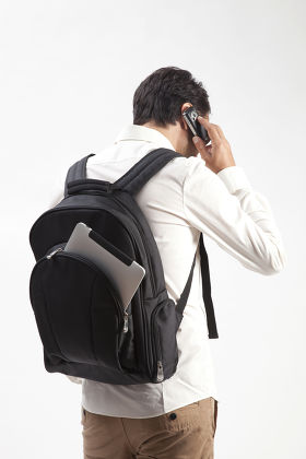 Model Released Man Wearing Backpack Which Editorial Stock Photo - Stock ...