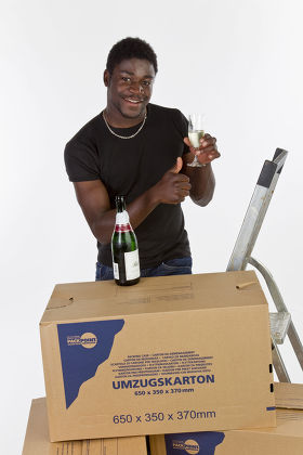 Model Released Young Black Man Moving Editorial Stock Photo - Stock ...