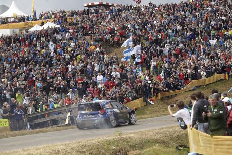 Adac Rally Deutschland Special Stage Baumholder Editorial Stock Photo ...