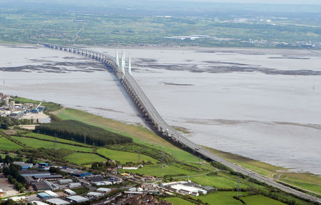 2nd Severn Crossing Toll Bridge Editorial Stock Photo - Stock Image ...
