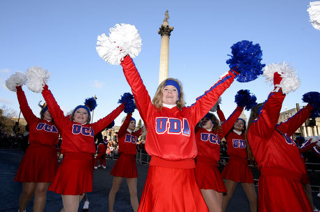 Parade Performers Cheerleaders Editorial Stock Photo - Stock Image ...