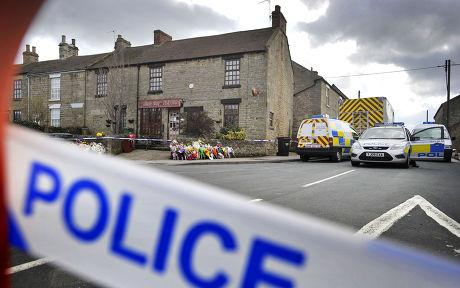 Postmistress Diana Garbutt Murder Gv Scene Editorial Stock Photo ...