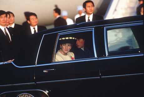 Prince Charles Princess Diana Limousine Editorial Stock Photo - Stock ...
