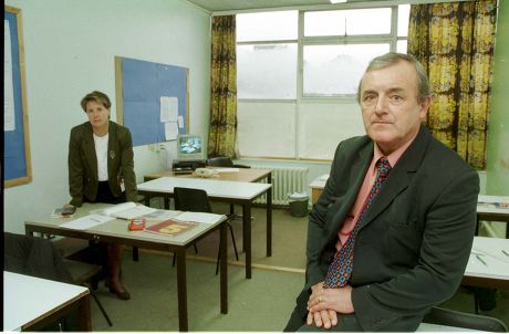 Peter Walker Headmaster Jean Everest Deputy Editorial Stock Photo ...