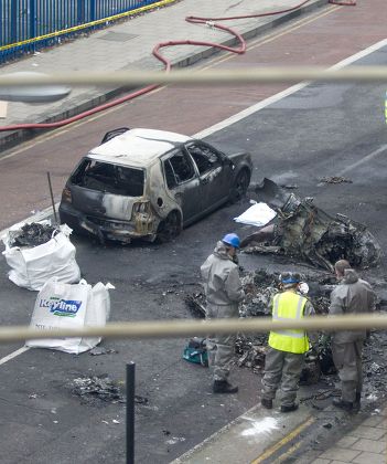 Wreckage Seen Road Near Vauxhall After Editorial Stock Photo - Stock ...