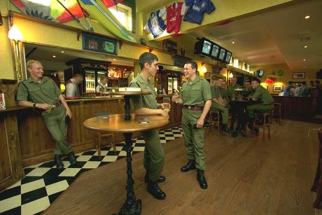 British Army Sappers Enjoy Drink New Editorial Stock Photo - Stock ...