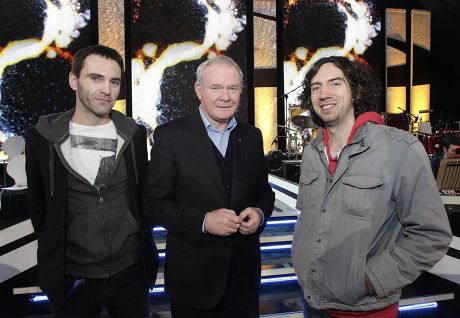 Martin Mcguinness John Mcdaid Gary Lightbody Editorial Stock Photo ...