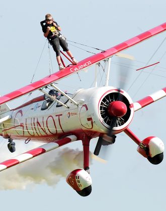 Youngest Wingwalker World 8 Year Old Editorial Stock Photo - Stock ...