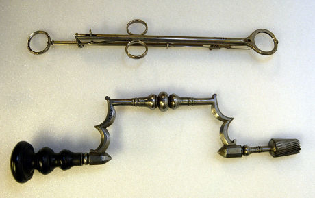 Tonsil Guillotine 1890s Victorian Trepanation Device Editorial Stock ...