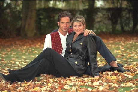 Dean Holdsworth Samantha Holdsworth Footballer His Editorial Stock ...