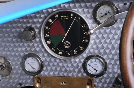 Rev Lap Counter 1931 Bugatti Type Editorial Stock Photo - Stock Image ...