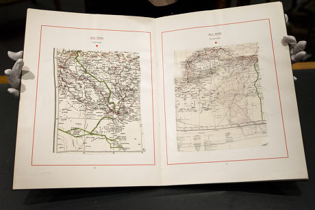 Silk Escape Maps Mi9 World War Editorial Stock Photo - Stock Image ...