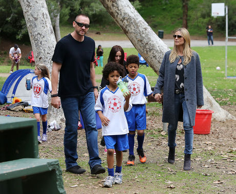 Heidi Klum Martin Kristen Johan Samuel Editorial Stock Photo - Stock ...