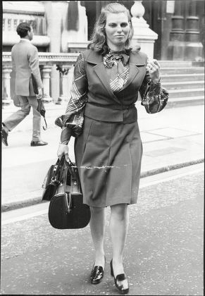 Caroline Partridge Divorced October 1973 Wife Editorial Stock Photo ...