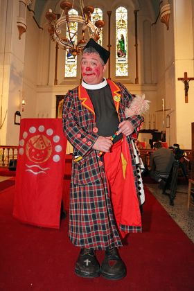 Clowns Chaplain Revd Roly Bain Editorial Stock Photo - Stock Image ...