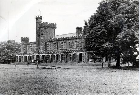 Exterior Kinlock Castle Isle Rhum Invernesshire Editorial Stock Photo ...