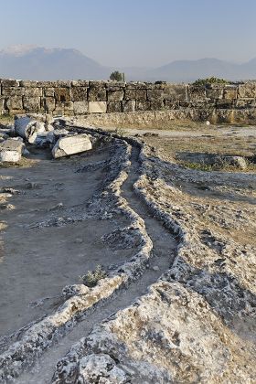 Water Channeling System Ancient Excavation Site Editorial Stock Photo ...