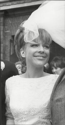 Actress Sandra Payne Her Wedding Sandra Editorial Stock Photo - Stock ...