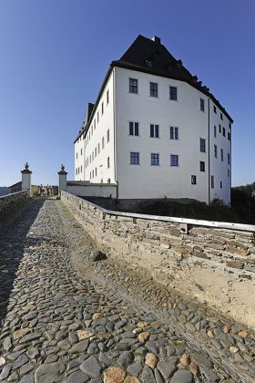 Schloss Burgk Castle Thuringia Germany Editorial Stock Photo - Stock ...