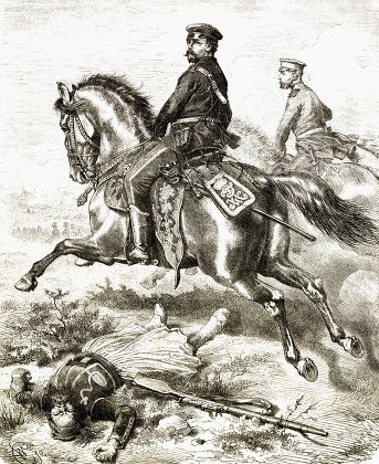 Historical Illustration Portrait Frederick Charles Nicholas Editorial ...