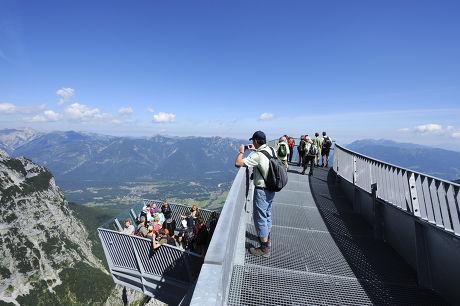 Alpspix Viewing Platform Alpspitze Railway Hill Editorial Stock Photo ...
