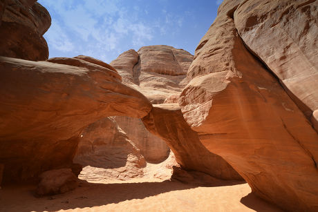 Sand Dune Arch Rock Formation Devils Editorial Stock Photo - Stock ...