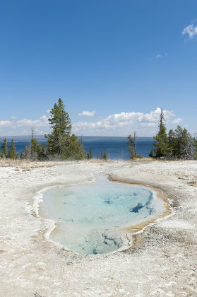 Hot Spring Clear Water Perforated Pool Editorial Stock Photo - Stock ...