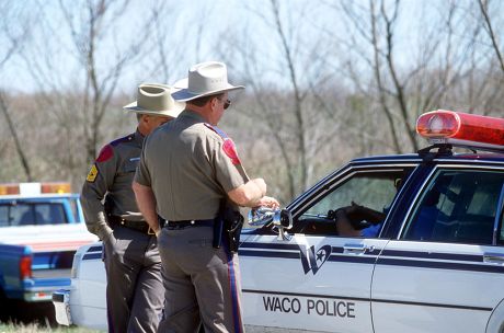 Atf Outside Branch Davidian Compound Editorial Stock Photo - Stock ...