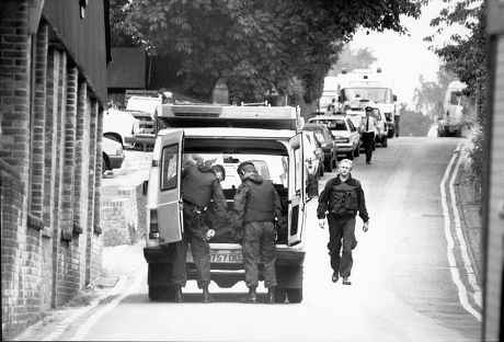 Armed Police Ambulances On Streets Hungerford Editorial Stock Photo ...