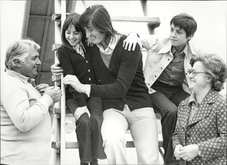 Tennis Star Adriano Panatta His Parents Editorial Stock Photo - Stock ...