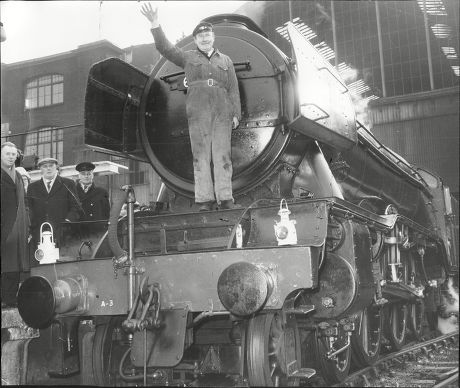 Flying Scotsman Kings Cross Station Where Editorial Stock Photo - Stock ...