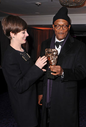 Anne Hathaway Samuel L Jackson Editorial Stock Photo - Stock Image ...