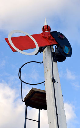 Signal Didcot Railway Centre Museum Didcot Editorial Stock Photo ...