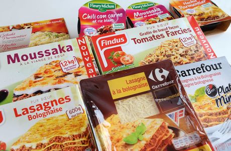 Frozen Beef Products Including Findus Lasagne Editorial Stock Photo ...