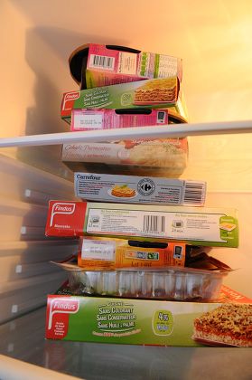 Frozen Beef Products Including Findus Lasagne Editorial Stock Photo ...