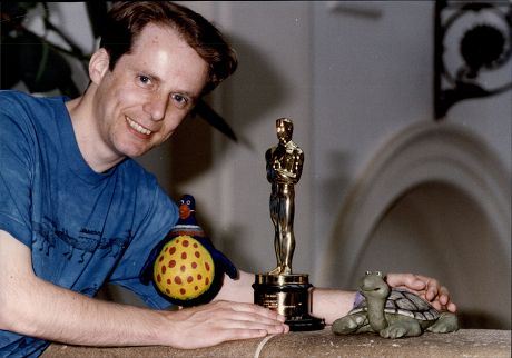 fotos de Nick Park Animation Filmmaker His Oscar Foto stock editorial ...