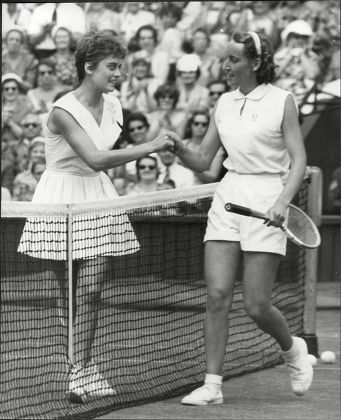 South African Tennis Player Sandra Reynolds Editorial Stock Photo ...