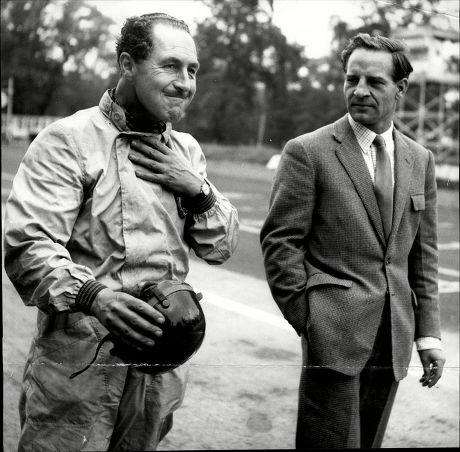 Innes Ireland Motor Racing Driver Jack Editorial Stock Photo - Stock ...