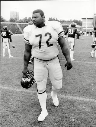William Perry Fridge American Footballer Training Editorial Stock Photo ...