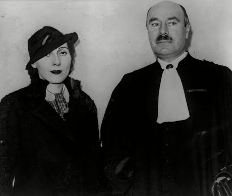 Mme Suzanne Avril Confidante Alexandre Stavisky Editorial Stock Photo ...