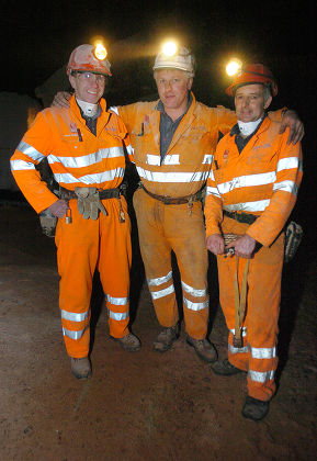 Salt Miners Brian Winnington Left Neil Editorial Stock Photo - Stock ...