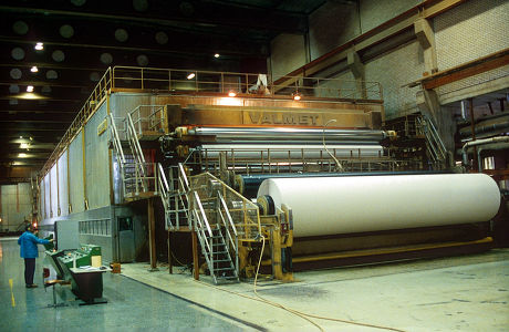 Paper Making Machine Editorial Stock Photo - Stock Image | Shutterstock