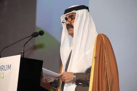 Sheikh Hamad Bin Khalifa Al Thani Editorial Stock Photo - Stock Image ...