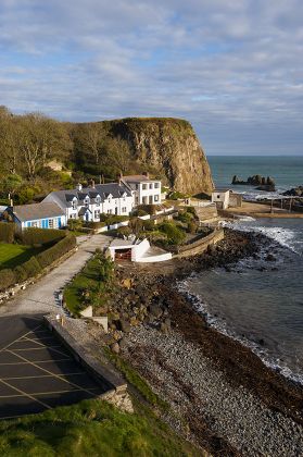 Village Harbour Portbradden County Antrim Northern Editorial Stock ...